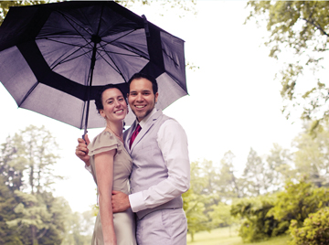From NFTY friends to a nifty wedding, despite the rain