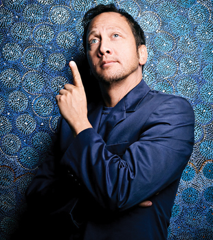 Rob Schneider brings biting humor home to the Bay Area